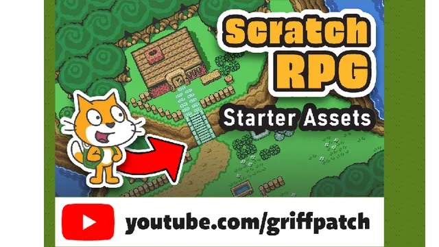 griffpatch 【作品 教程 攻略 素材 讨论】- 共创世界(ccw.site) - Scratch、游戏、动画、漫画、小说、编程创作社区